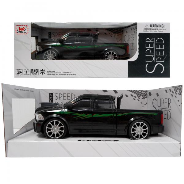 Carro Súper Speed Pickup R/C (RojoNegro) 3a+(432191) | Jugueterías TOYS